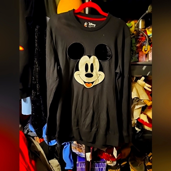 Disney | Tops | Mickey Mouse Long Sleeve Shirt | Poshmark